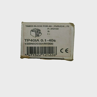 *带盒*ABBTP40IA关闭延迟计时器模块1SBN020301R10000.1-40S