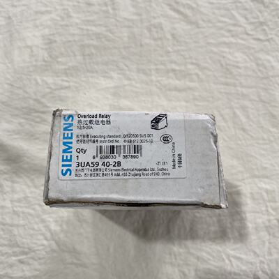 议价西门子热过载继电器3UA5940-2B接触器保护器马达保护器