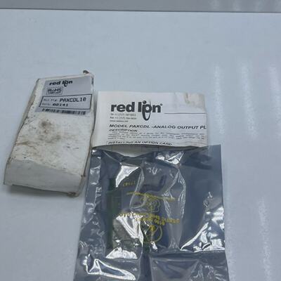 RED LION PAXCDL10 ANALOG OUTPUT MODULE M2001 REV  C