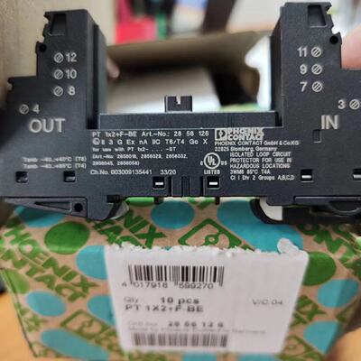 议价菲尼克斯2856126浪涌保护器-基座PT 1X2F-BE防雷底座原装正品