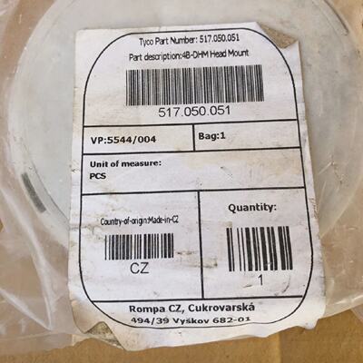 Tyco 4BDHM Kopf Halterung 517.050.051 2