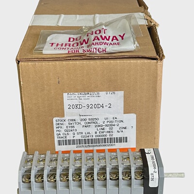 NEW ELECTROSWITCH 20KD920D42  20KD920D42 CAMACTUATED ROTARY
