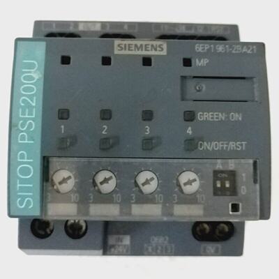 Siemens 6EP19612BA21 SITOP PSE200U 10A Selectivity Module