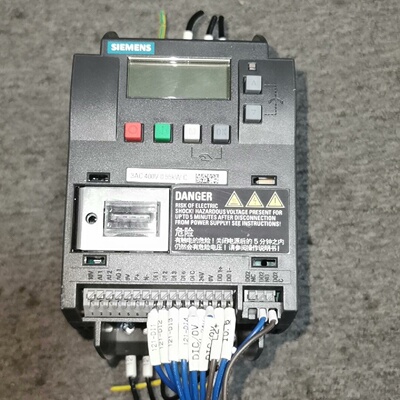 询价-95新变频器V200.55KW6SL32105