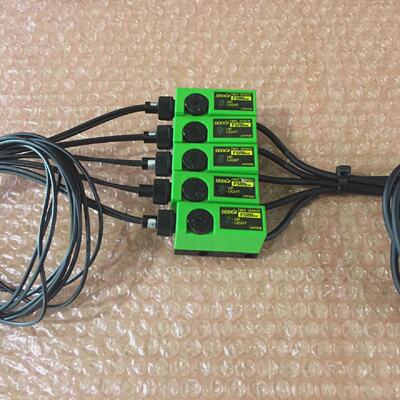 Lot of 5 SEEKA F5RN PNP Photo Sensor