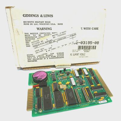 Nuovo Giddings E Lewis 5020319508 PC Supporto Modulo 5020319