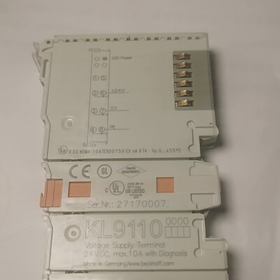 倍福原装拆机模块KL9110询价