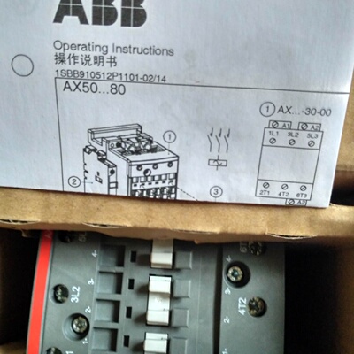 配件ABB接触器AX50301185包装10139701议价