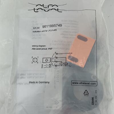 ALFA LAVAL 9611995749 INDICATION UNIT FOR LKLA 85 NEW IN PAC