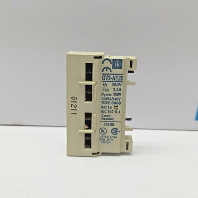 Telemecanique GV2AE20 Blocco Contatti 250V