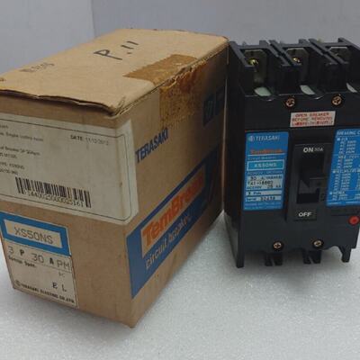 Interruptor Automtico Terasaki XS50NS TemBreak 30A 25kA 3 Po