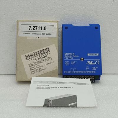ZIEHL MS 220 K PTC Thermistor Cold Conductor Motor Protectio