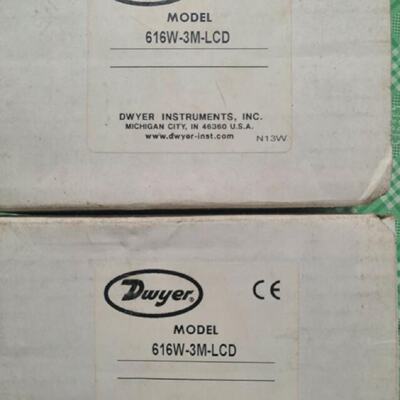议价DWYER 全新616W-3M-LCD德威尔压差变送器全新