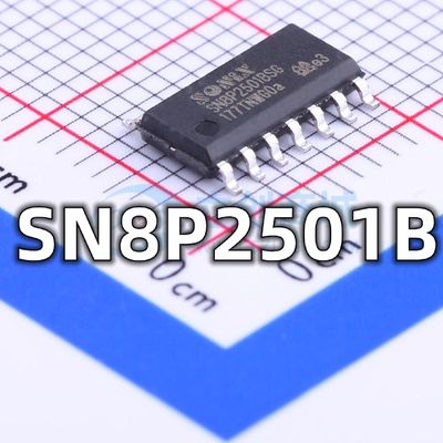 全新原装SN8P2501B2501封装SOP-14程序存储器IC芯片现货供应
