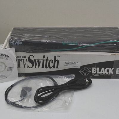 KV3108SAR5  8 PORT SERVSWITCH ULTRA KVM  BLACK BOX