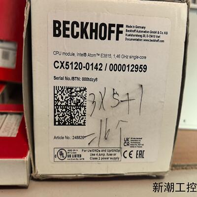 倍福 BECKHOFF CX5120-0142 CPU模块议价商品
