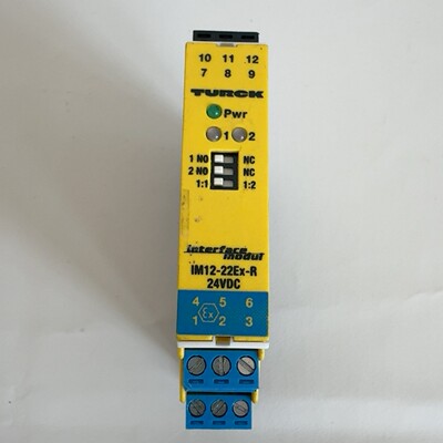 咨询-TURCK图尔克IM12-22Ex-R隔离开关放大器，24V