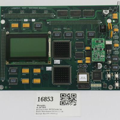 16853 LAM RESEARCH PCB LONWORKS NODE 80DI96DO 8A02AI 8100138