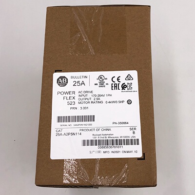 议价25A-A2P5N114罗克韦尔ABPowerFlex523变频器全新现货25AA2P5N