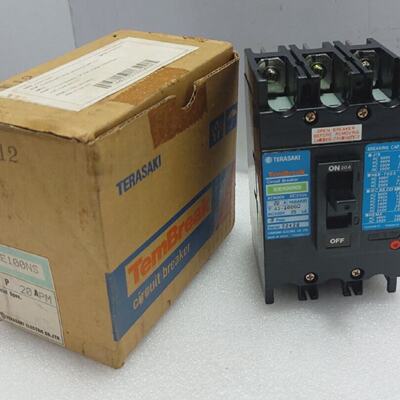 Terasaki XE100NS TemBreak Leistungsschalter 20A 25kA 3 Polig
