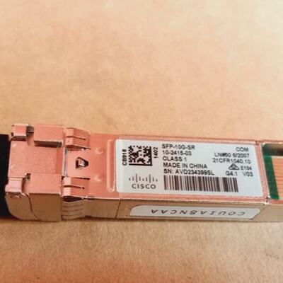 3PC LOTCisco SFP10GSR 10GBase 850nm MMFLC SFP Transceivers B