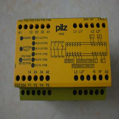 配件* PU3Z 775510 PILZ 皮尔兹 安全继电器 成色新 原装现货议价