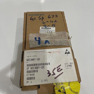Siemens Simadyn 6DC 30071BC Drive Platte