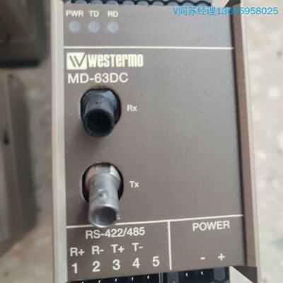 询价购WESTERMO光纤模块型号MD63DC