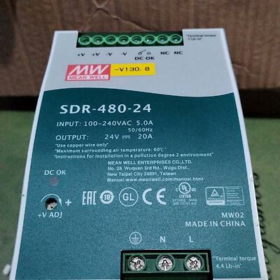 台湾明纬SDR48024导轨电源长期有货