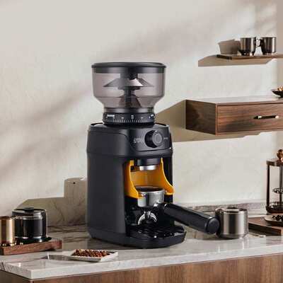 WinningStar 家用65档调粗细咖啡豆干磨打碎磨粉定时电动研磨机