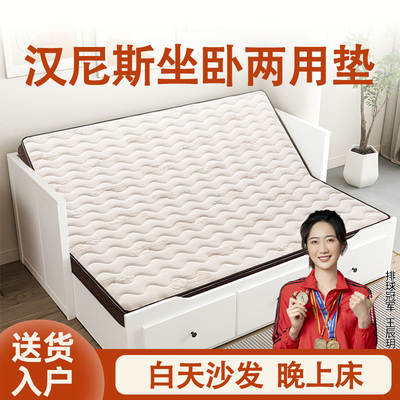 汉尼斯福勒百灵费丝多沙发床床垫椰棕乳胶坐卧两用定制尺寸