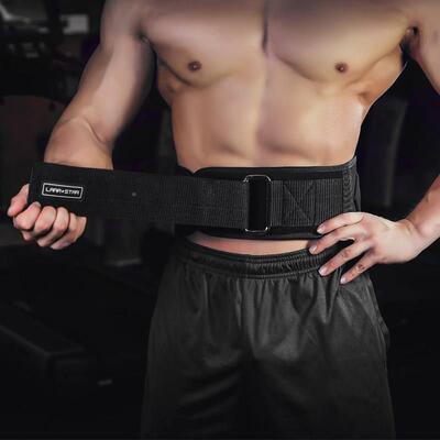 LS0847LS084健身腰带男深硬拉带护腰运动篮7球专业器械蹲训练塑