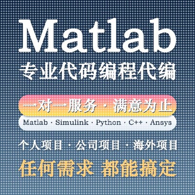 matlab程序代编图像信号数学覆现代码帮做simulink建模与彷真代做