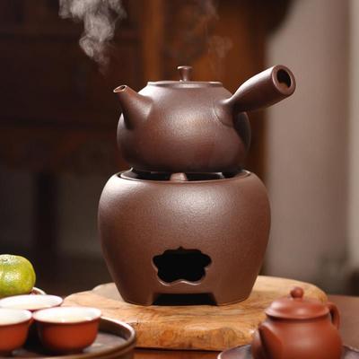 壶州侧把壶围炉煮茶壶潮PVF家用陶泡茶烧水罐罐奶茶壶壶电陶炉可