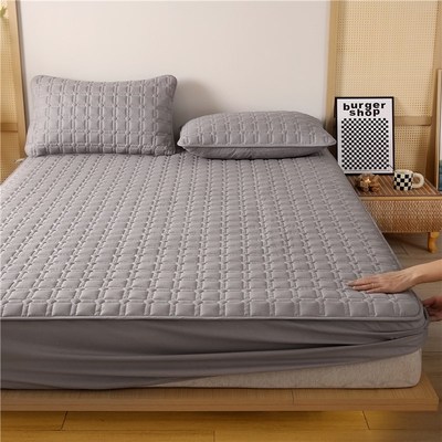 定做床笠单件纯棉夹棉全棉床罩90/100/120/135/150x190cm180x200