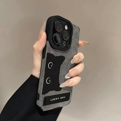 邦奥鸣黑猫适用于红米note15pro手机壳14Pro+note13/12turbo3/11T保护套k90k80新款k70至尊小米女k6050贴皮