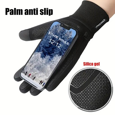 Autumn Winter Warm Windproof Waterproof Touch Screen Gloves