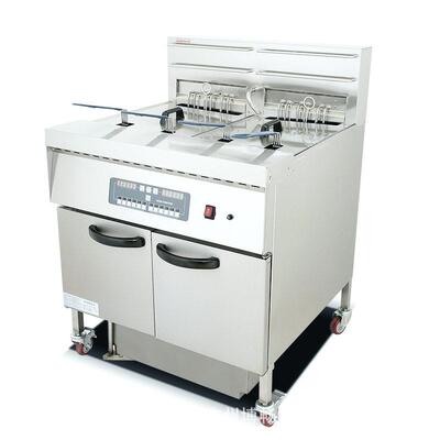 电BDF-30-2板电炸炉双缸四筛商用肯基德智能版油炸锅脑大容量鸡炸