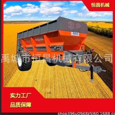 扬粪机散粪车厂家甘肃定边双竖绞龙撒粪机