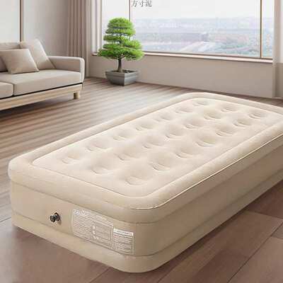 打地铺自动折叠垫人家外露充气床露营充气睡营帐家用午休便携充气