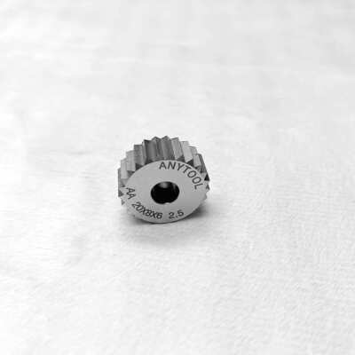 ANYTOOL滚花轮直纹AA 20X8X6 2.5  PM加硬材质 P2.5