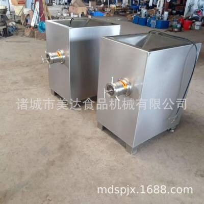 猪肉鸡肉骨架绞肉肉机设备不锈钢冻肉鲜绞绞机 鸡肝鸭FFV肝鸡胸碎