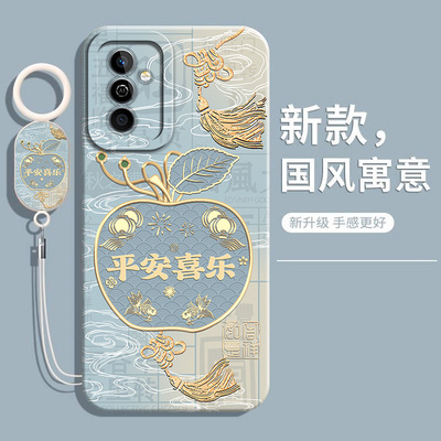 适用华为麦芒11中国风硅胶手机壳