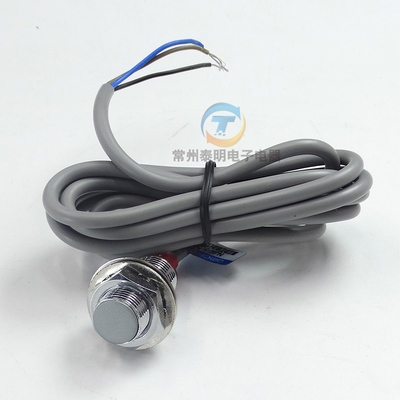 正OMCH沪工 霍尔传感器NJK-5002C M12三线常开配磁铁接近开关NPN