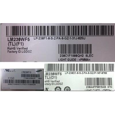 LTM230HT120510LTM230HL0708LM230WF5WF3LM238WF1MV238FHM同人AI