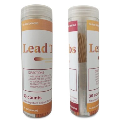 铅拭子 铅检测试纸 测油漆家具表面金属铅含量试剂含铅量测定