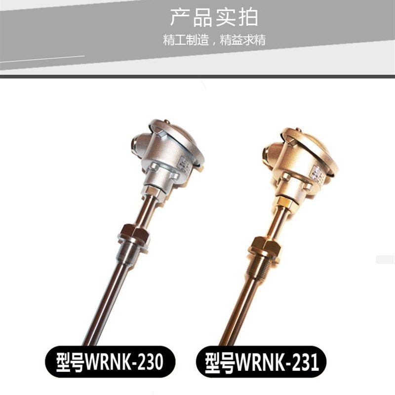 工业温精度表面铂铑热电偶型温度计铠探
