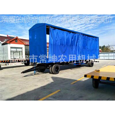 厂供 1吨IKL雨棚拖车 防水防火雨布家0 框架顶应棚