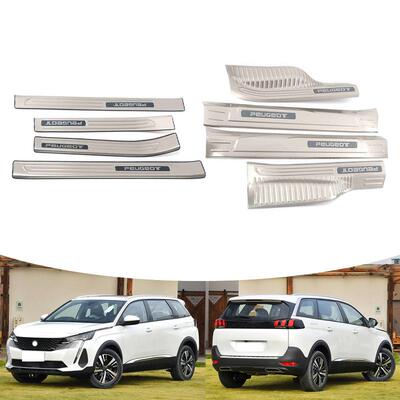 适用于20-24款标致40085008内外置门槛条脚踏踏板不锈钢内外饰