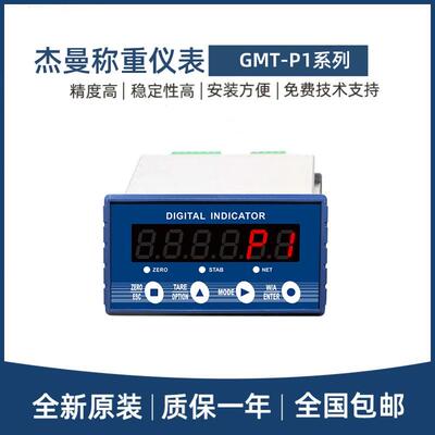 杰曼GMT-P1称重变送仪表称重显示器RS485/RS232通讯高精度新能源